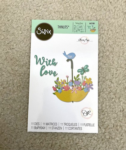 Sizzix Thinlits Dies By Olivia Rose 11/Pkg-Flowers in Umbrella | eBay