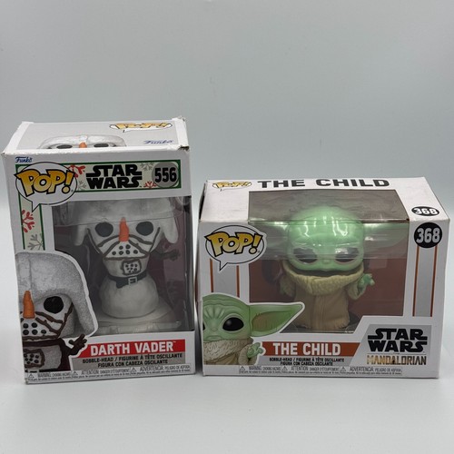 Funko Pop! Star Wars Darth Vader #556 and Mandalorian The Child #368 | eBay