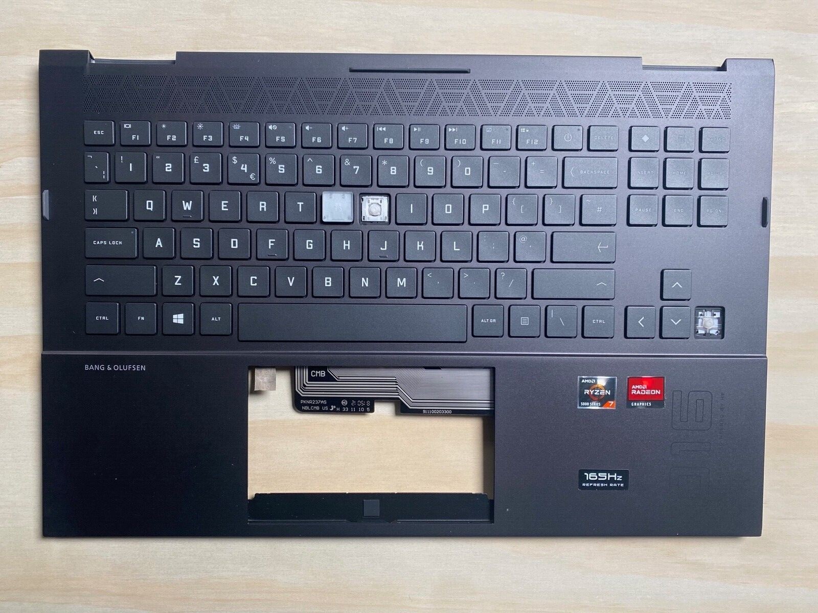 HP OMEN 16-C Gaming Series BACKLIT UK Keyboard - 1 Key + Hinges ...