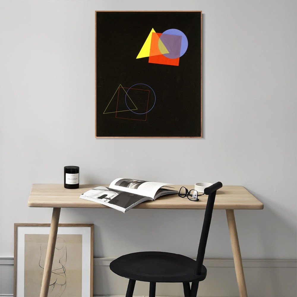 Framed Wall Art Bauhaus Eugen Batz Barbican by Wassily Kandinsky Home ...