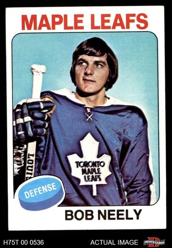 1975 Topps #245 Bob Neely Maple Leafs 6.5 - EX/MT+ | eBay
