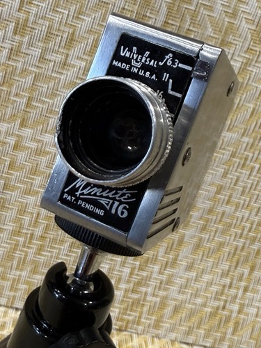 Universal Minute 16 Miniature Spy Vintage Subminiature Camera w/ Tripod ...