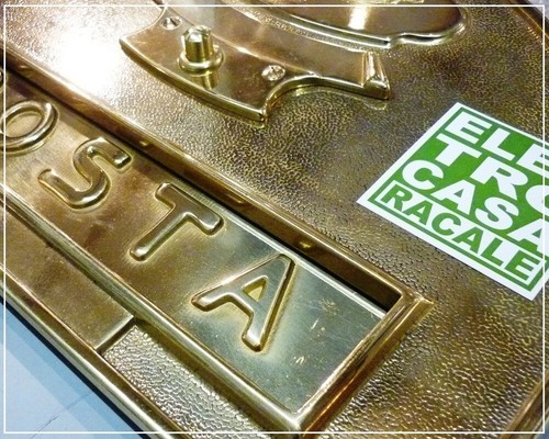 Cassetta Postale con Pulsante Campanello Buca per Lettere della Posta ...