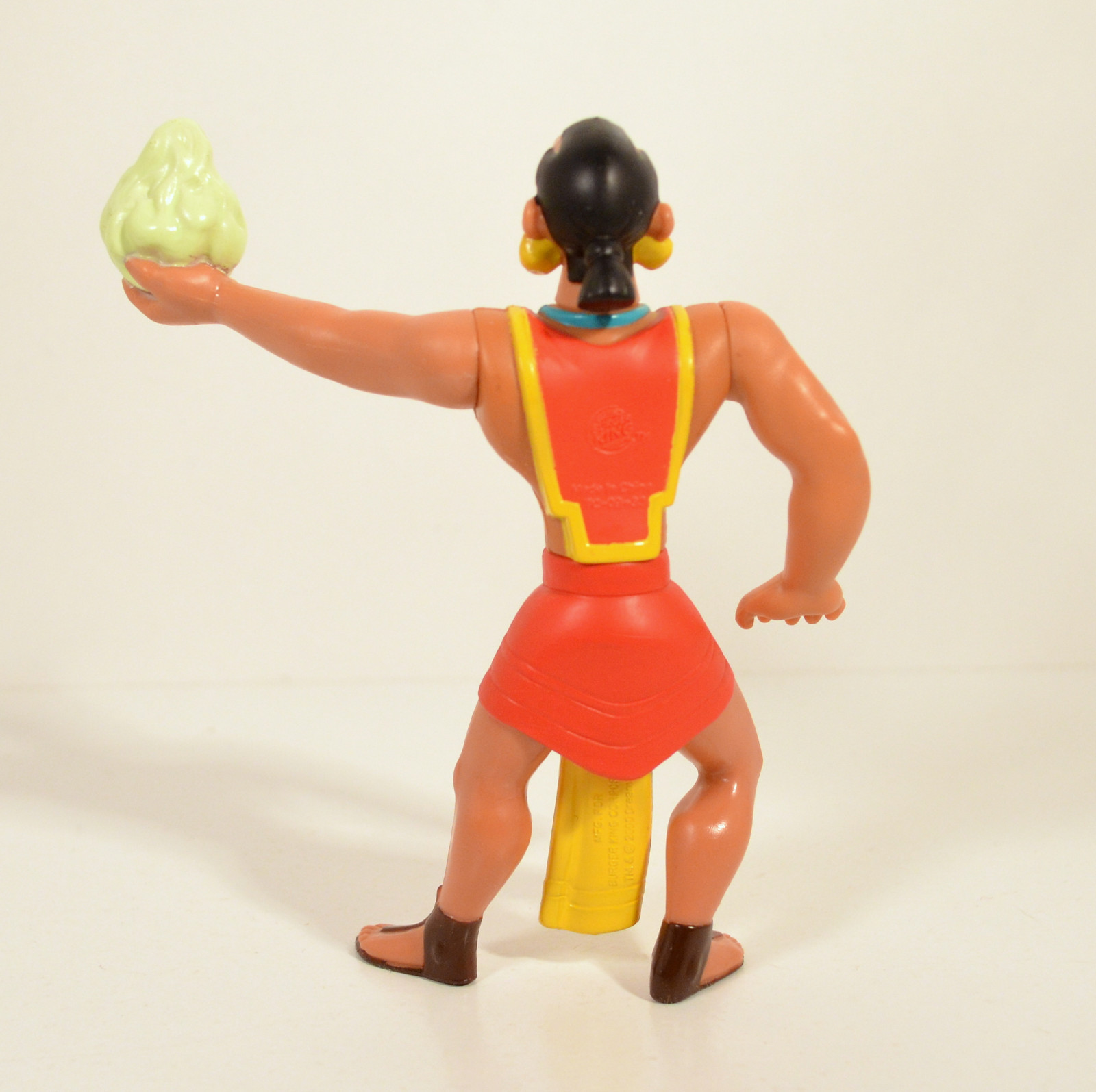 2000 Tzekel-Kan Indian 4" Burger King Movie Action Figure #3 Road To El ...