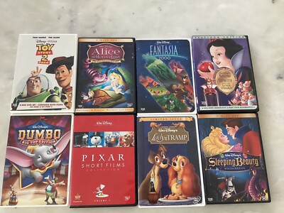 Vintage Disney Limited Issue DVD Release Lot | eBay