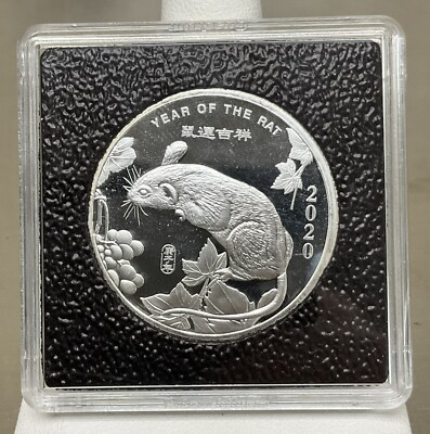 2020 Year of Rat 1/2 Oz. .999 Silver Round Proof | eBay