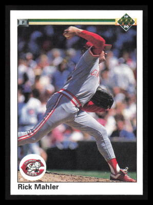 Rick Mahler 1990 Upper Deck #220 Cincinnati Reds | eBay