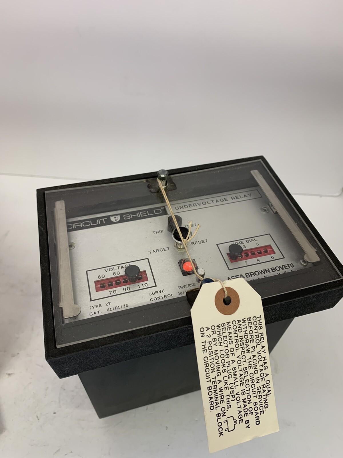 ABB 411R1175 Circuit Shield Undervoltage Relay Type 27 for sale online ...