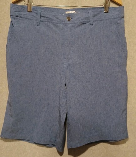 32 Degrees Cool Shorts Mens Sz 34 Stretch Performance Blue Outdoor ...