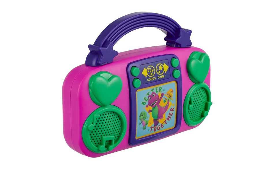 Barney Toy Music Player Includes Freeze Dance Game, Musical Toy for ...