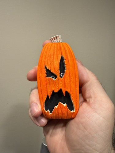 Misfits Halloween 3D Printed Pumpkin - Hand Painted - Samhain Danzig ...