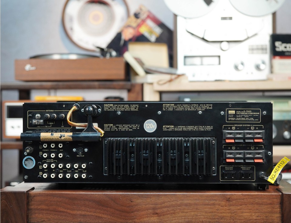 Sansui G-7500 Vintage Receiver – Fully Service and Recapped – 1-Year ...