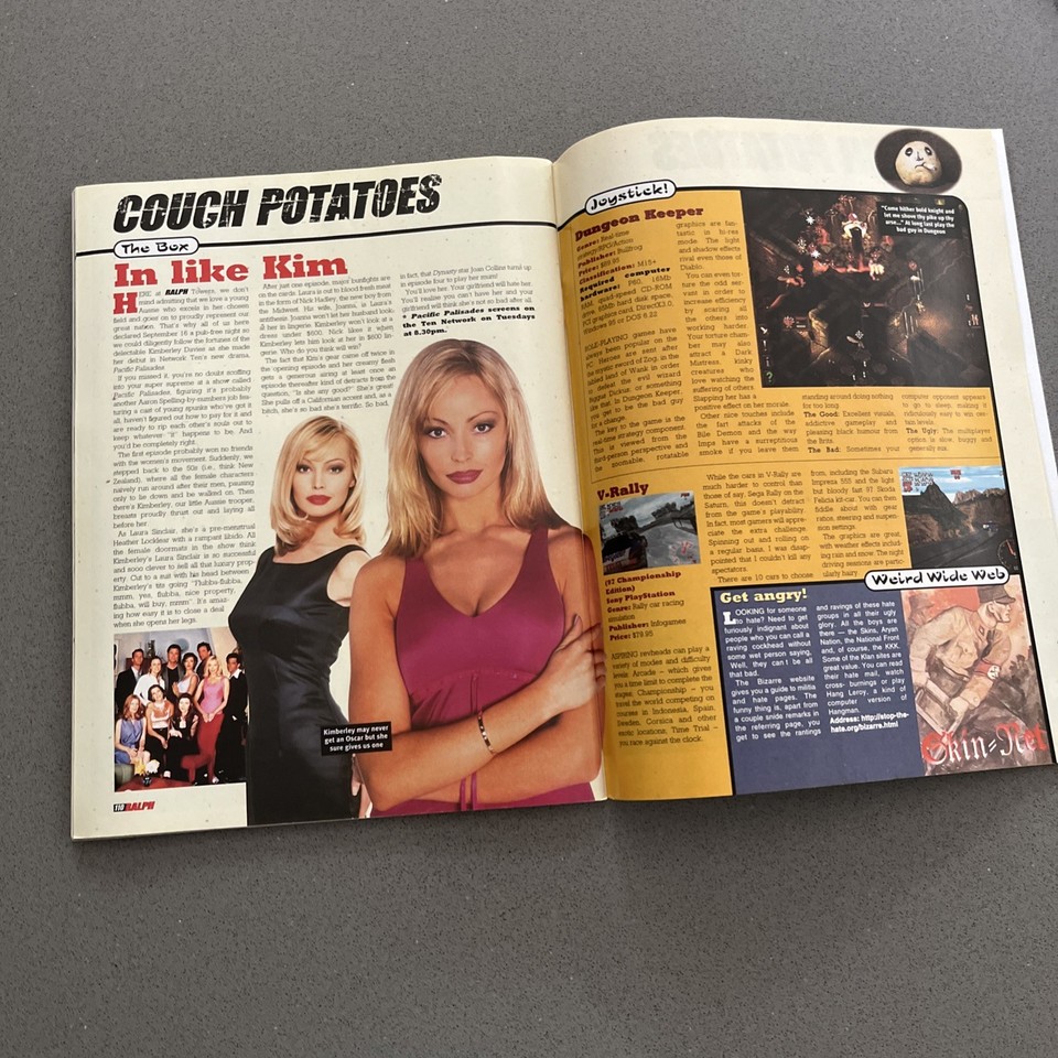 Ralph Mag Issue #3 Oct 1997 Annalise Braakenaiek, Jo Guest, Kimberley Davies | eBay Australia