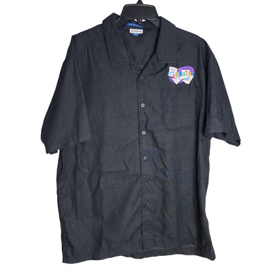 Disneys Art of Animation Resort Cast Member Shirt XL Button Up | eBay