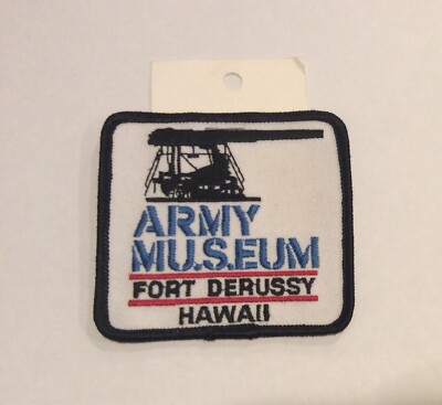 Fort Derussy Army Museum Hawaii Patch | eBay