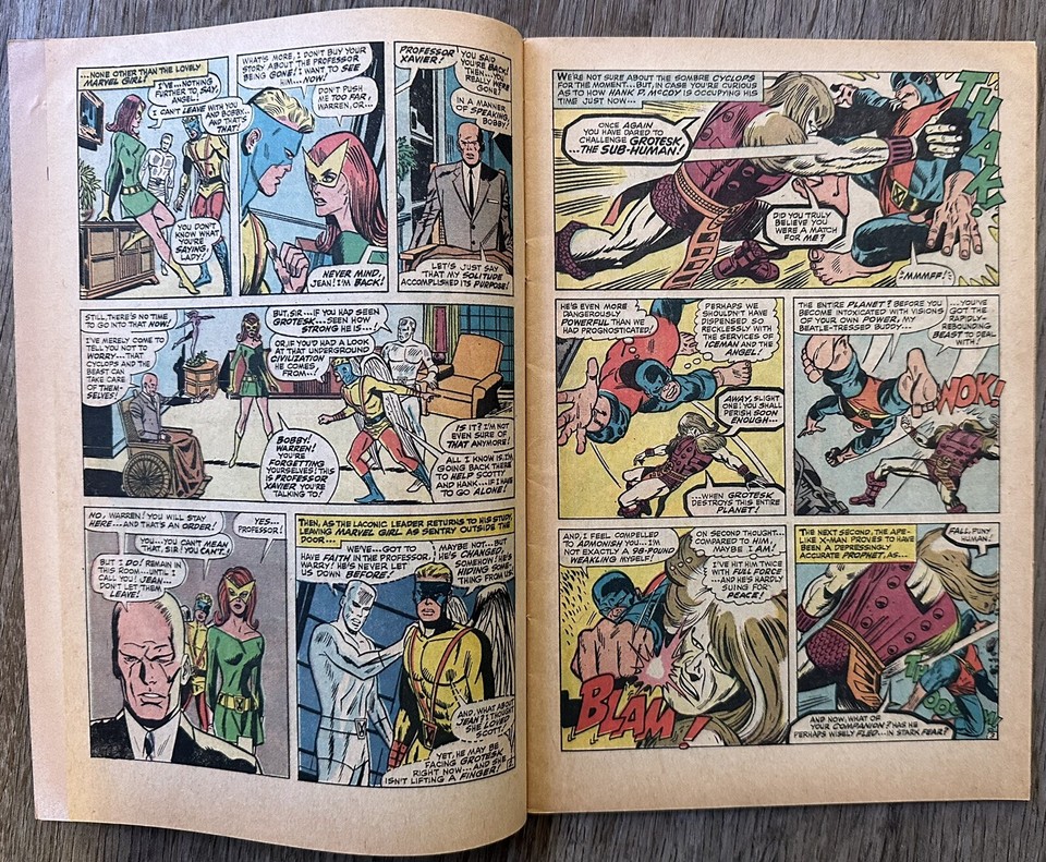 X-MEN DEATH OF PROFESSOR X COMIC #42 (MARVEL,1968) SILVER AGE ~ | eBay