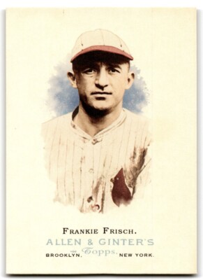 2006 Topps Allen & Ginter Frankie Frisch St. Louis Cardinals #273 | eBay