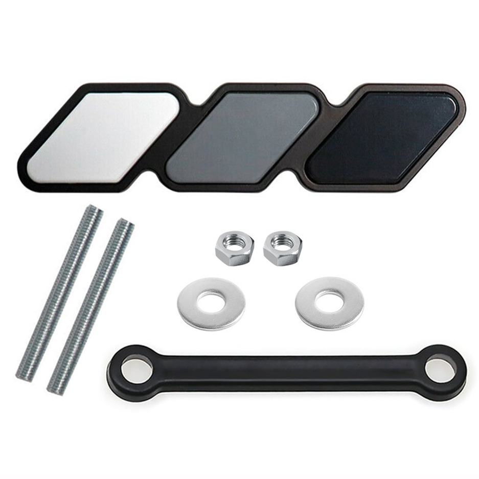 For Toyota RAV4 TRD Accessory Tri color Front Grille Badge Emblem Car ...