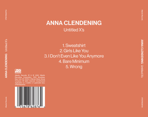 Untitled X's by Clendening, Anna (CD, 2022) for sale online | eBay