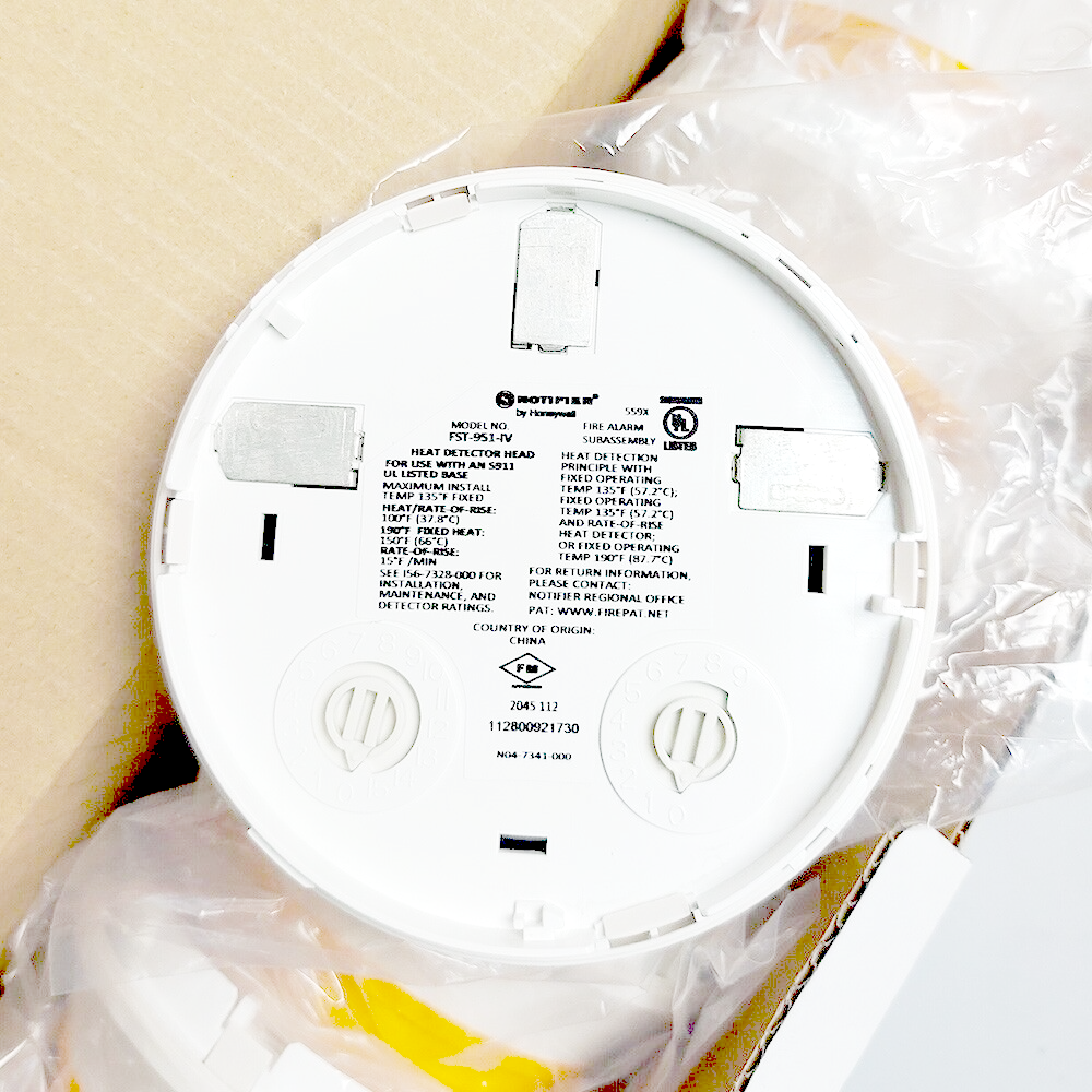 1PC NOTIFIER FST-951-IV point type temperature sensing fire detector | eBay