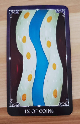 PRINCE JOHN'S Robe-IX of Coins {Robin Hood} Disney Villain Tarot Card ...