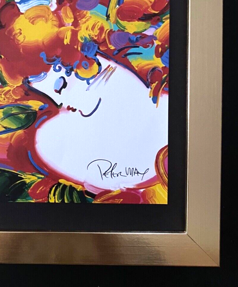 Peter Max | Vintage Print Signed | Mounted in a New 10x8 in Frame | Buy ...