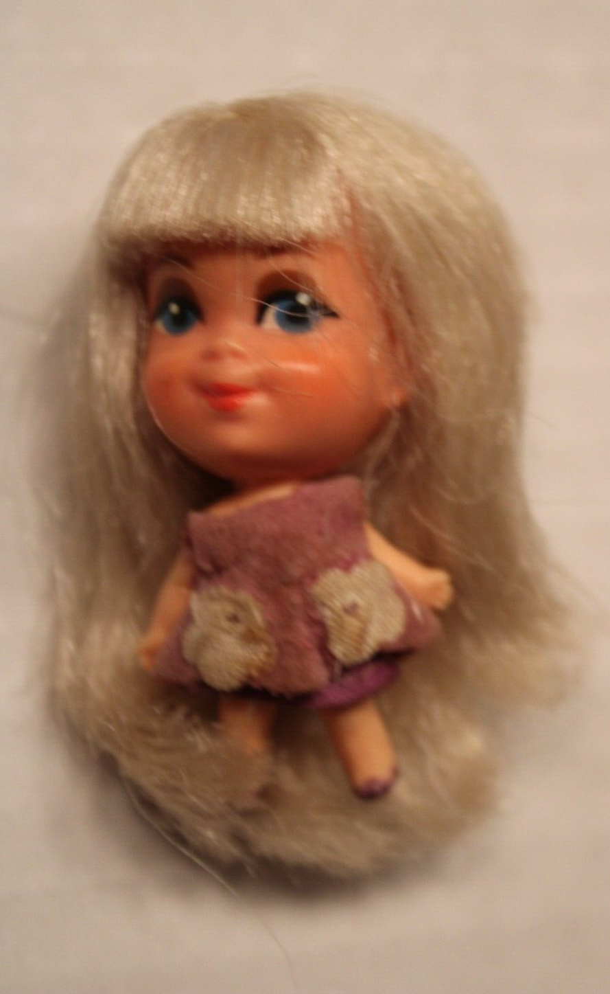 Vintage - Mattel - Liddle Kiddles Doll - Lockets - Lilac Locket | eBay