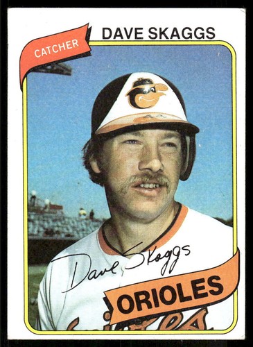 1980 Topps Dave Skaggs #211 Baltimore Orioles Baseball Card | eBay