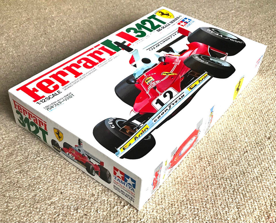 TAMIYA 1/12 FERRARI 312T F1 Racing Car Plastic Model Kit Big Scale ...