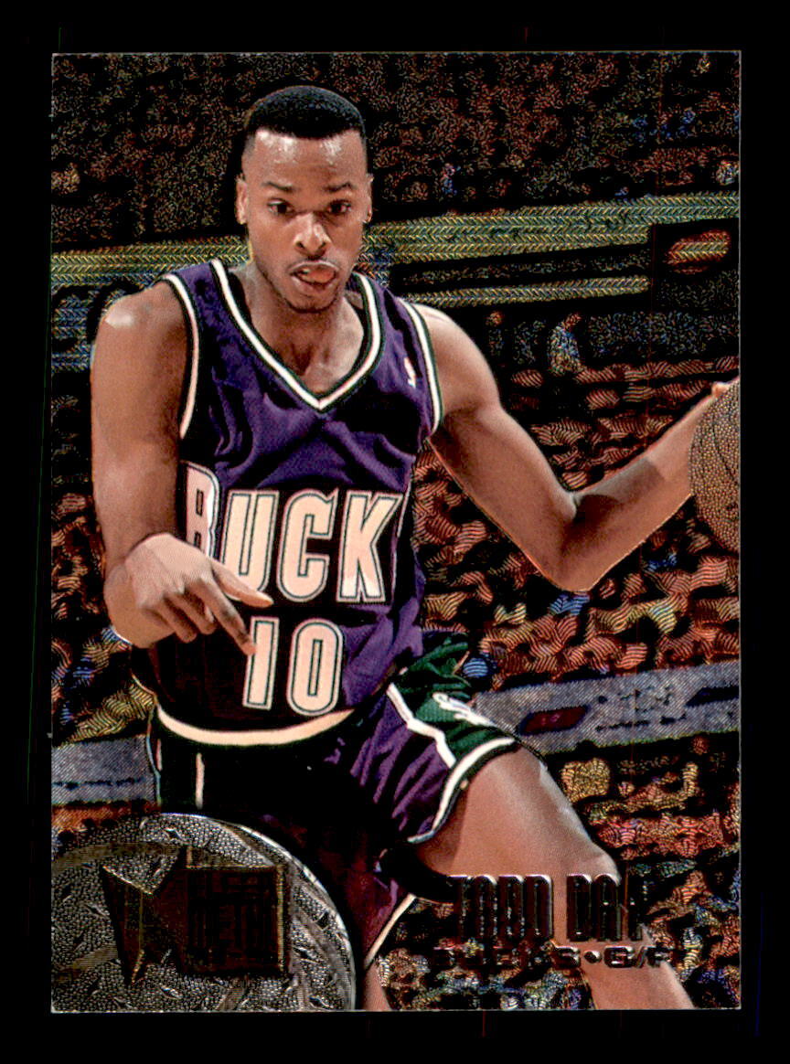 1995 Basketball Metal Todd Day Milwaukee Bucks #62 2 | eBay
