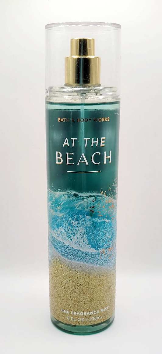 Bath and Body Works AT THE BEACH Fine Fragrance BODY MIST spray 8 OZ ...