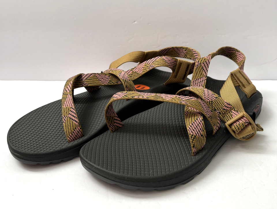 New! Chaco Women's Sz 11 Z / Cloud Bronze Sandals Adjustable Strap Logo ...