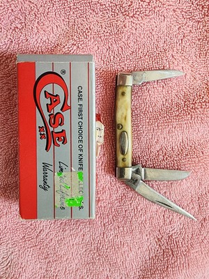 Case XX Stag Handle 53033 SSP Pattern Mini Stockman - Beautiful ...