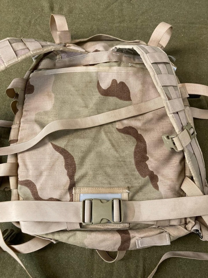 US Army DCU Desert Camo Assault Pack MOLLE Backpack Surplus 3 Day ...
