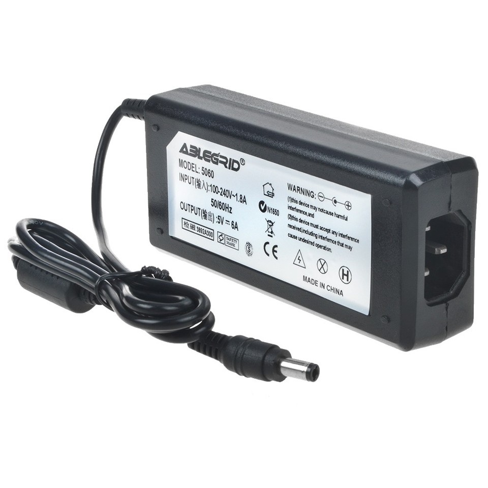 5V 6A AC DC Adapter Power For MW Mean Well GS60A05-P1J GS60A05P1J ...