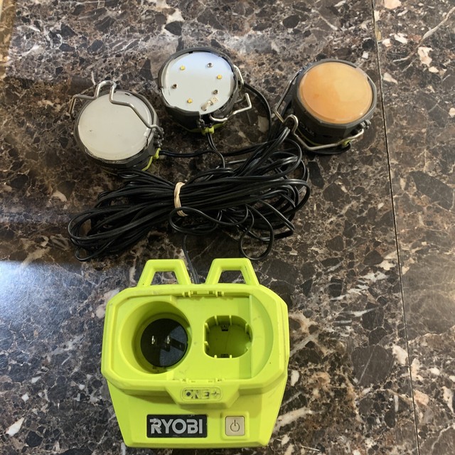 Ryobi P785 One 18v Hybrid LED Cable Light Over 1500 Lumens for sale ...