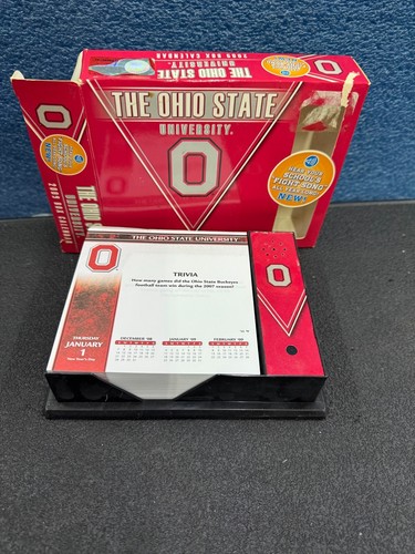 Ohio State University 2009 Box Calendar Trivia (Doesn't Play Fight Song ...