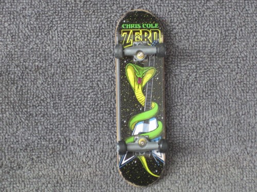 Chris Cole Zero Tech Deck skateboard 96mm fingerboard rare vintage ...