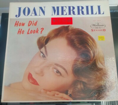Joan Merrill - How Did He Look LP VG++/EX 6086 Mono 1959 Westminster ...