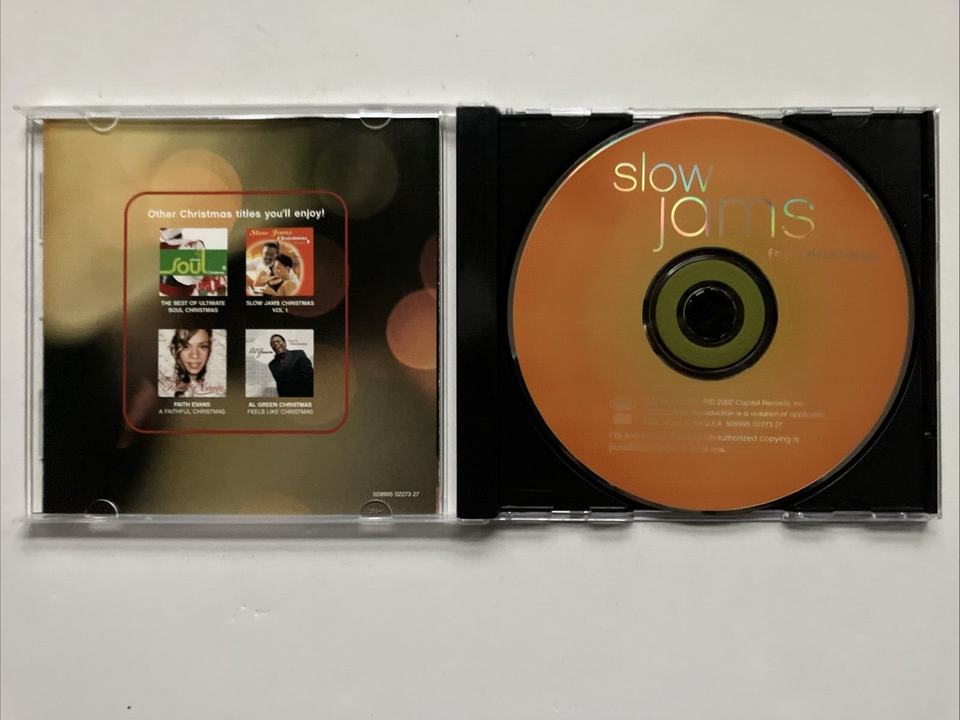 Slow Jams for Christmas by Various Artists (CD, Sep-2007, Capitol/EMI ...