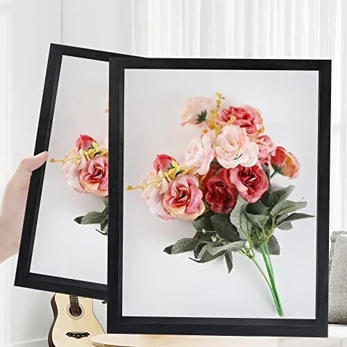 8x10 Shadow Box Picture Frame in Black Set 1 Pack Shadow Box Frame 8x10 ...