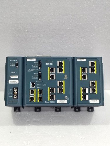 Cisco IE-3000-8TC V02 Industrial Ethernet Switch with Expansion Power ...