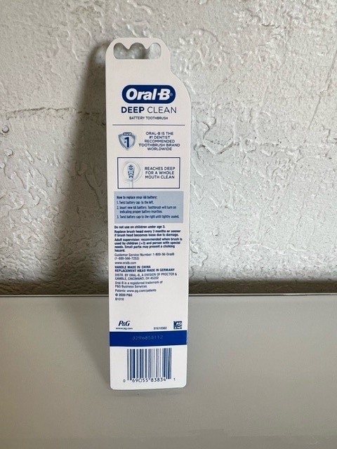 Oral-B Deep Clean Power Toothbrush - Choose Color - 1 Pack | eBay