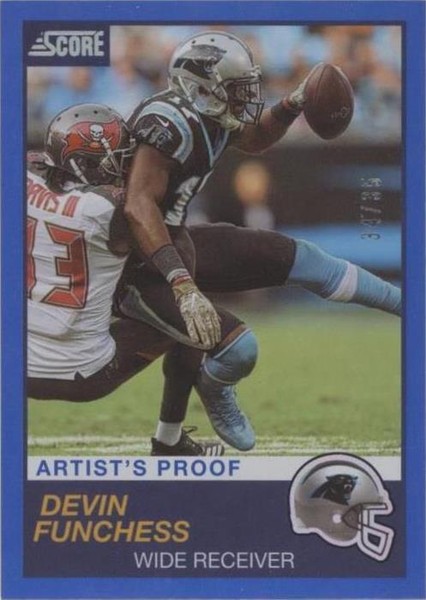 2019 Score - Artist Proof #259 Devin Funchess /35 for sale online | eBay