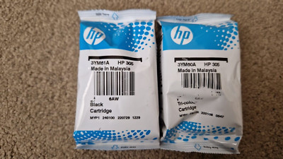 Genuine HP 305 Black and Colour Ink Cartridges (6ZD17AE) - FREE UK ...
