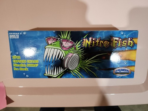 1/24 AUTO WORLD Captain Chaos KENNY KORETSKY 2012 NITRO FISH Pro Stock ...