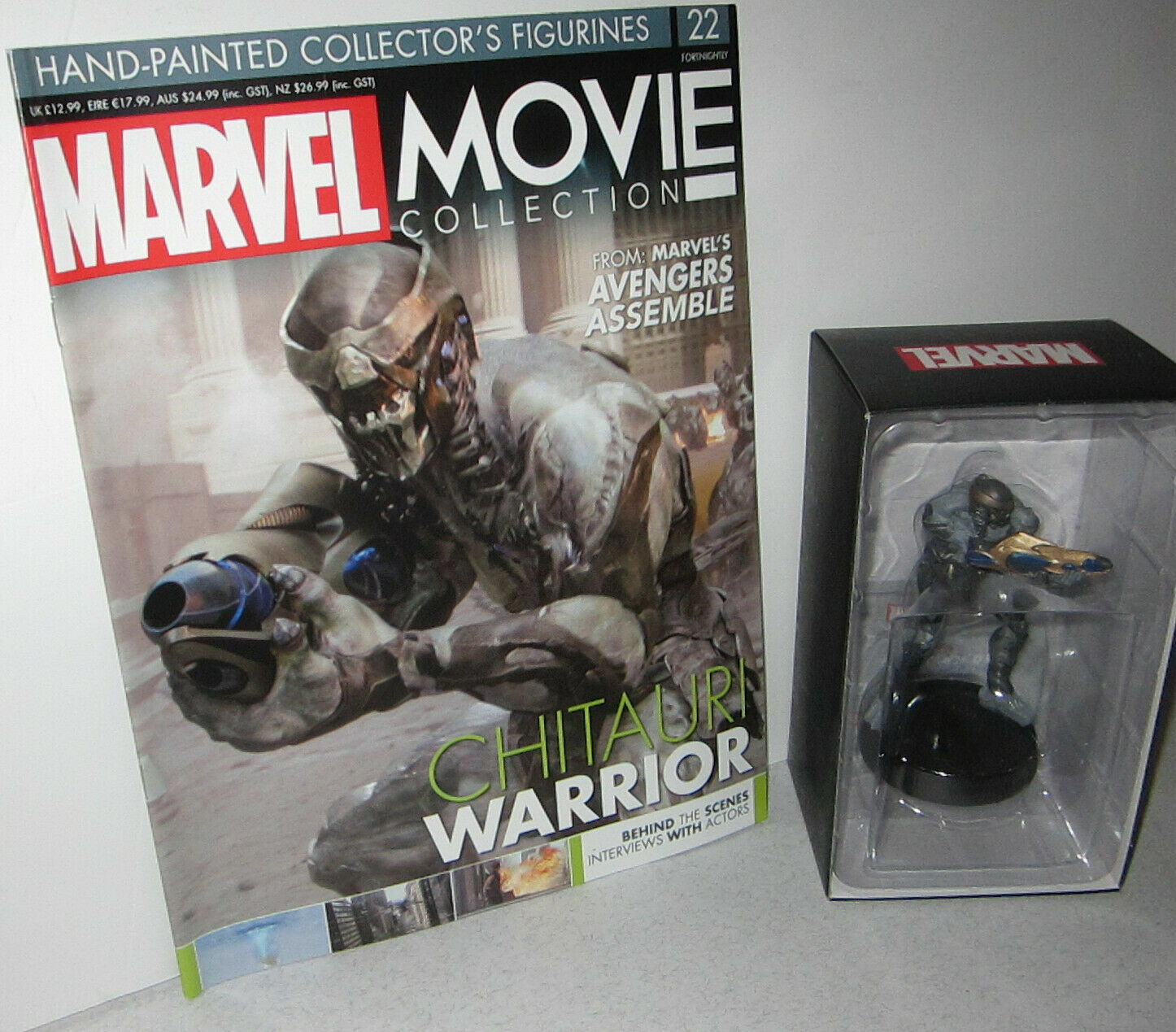 EAGLEMOSS CHITAURI WARRIOR MARVEL MOVIE COLLECTION AVENGERS FIGURE in ...