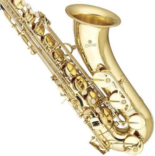 Mendini by Cecilio L+92D Tenor Saxophone, B Flat, Case, Tuner ...