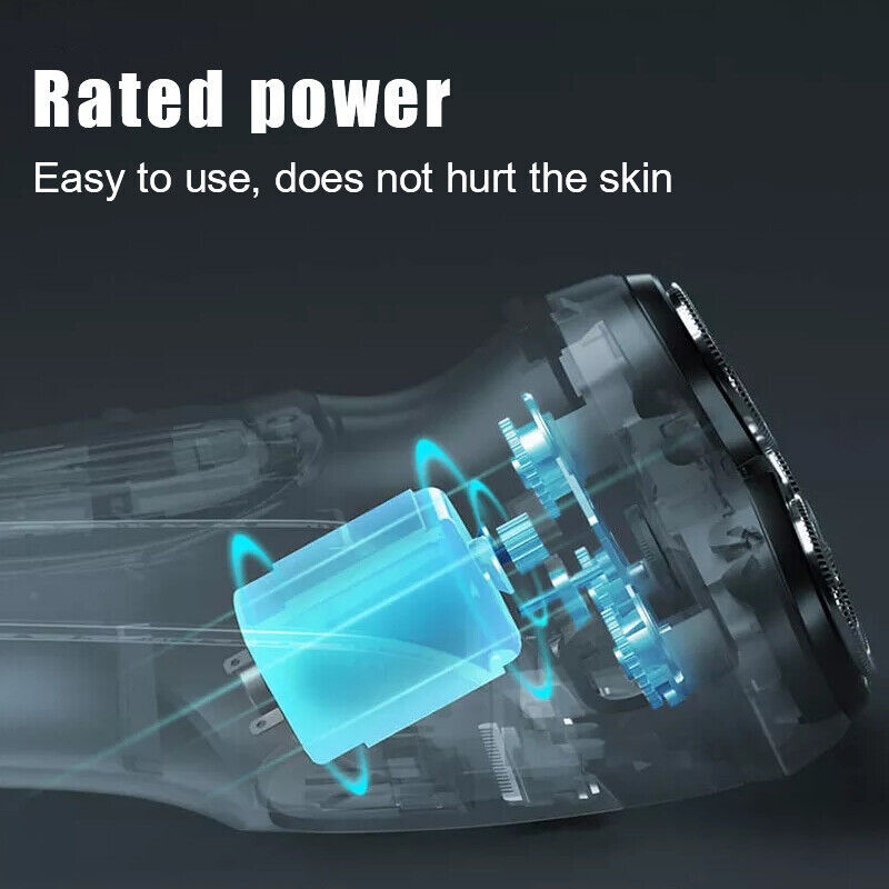 Men's Rotary Waterproof Electric Razor Shaver With Pop-up Trimmer Wet ...