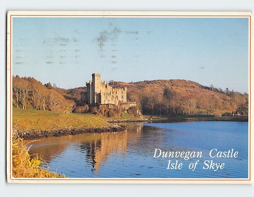 Postcard Dunvegan Castle Dunvegan Scotland | eBay